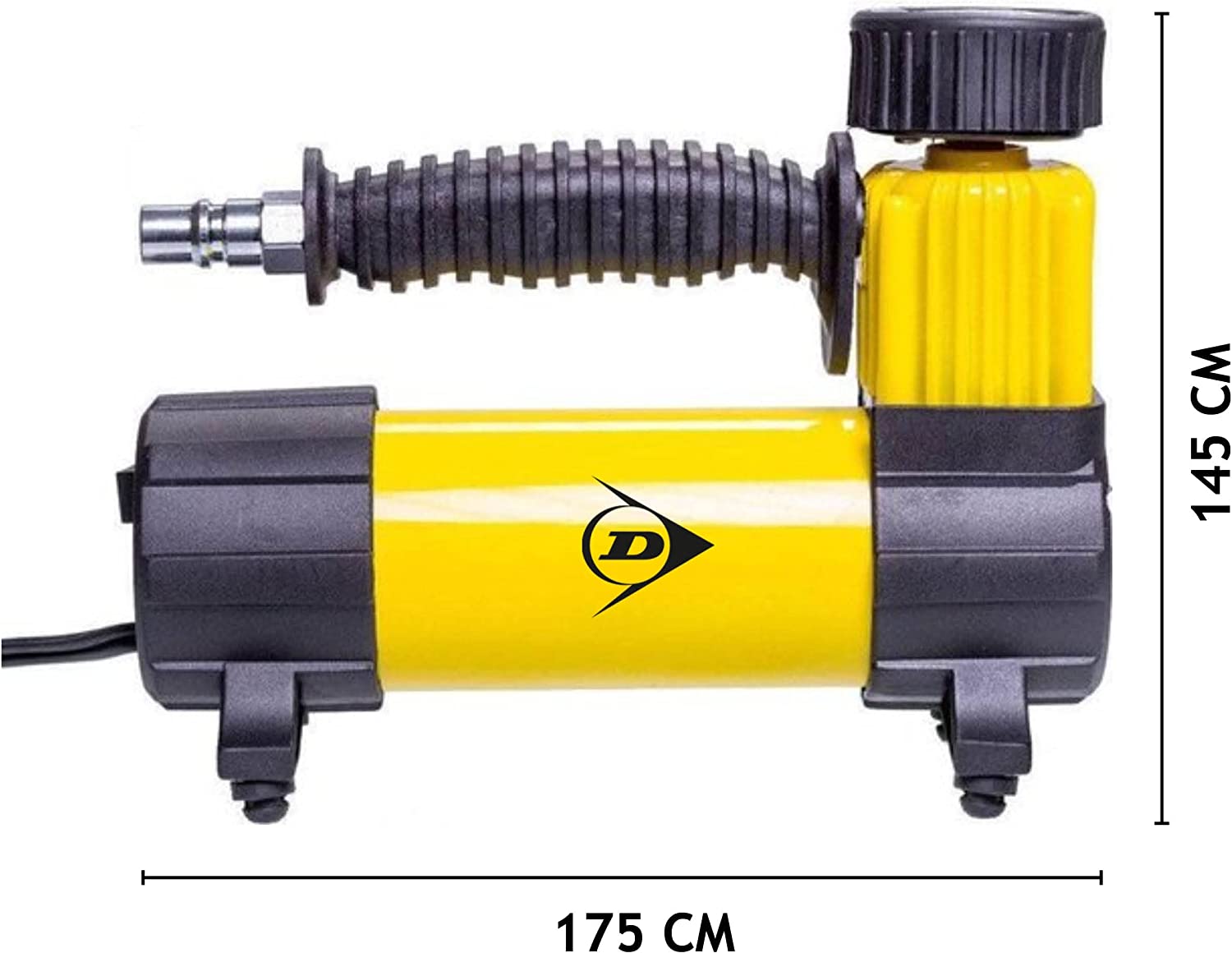 Dunlop Automotive - Mini-Kompressor 12 Volt - Betrieb über ...