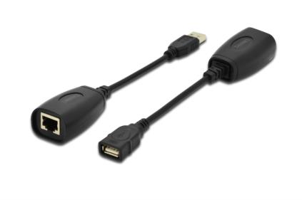 DIGITUS USB Line Extender, Verstärker Verlängerung bis zu 45M DA-70139 ...