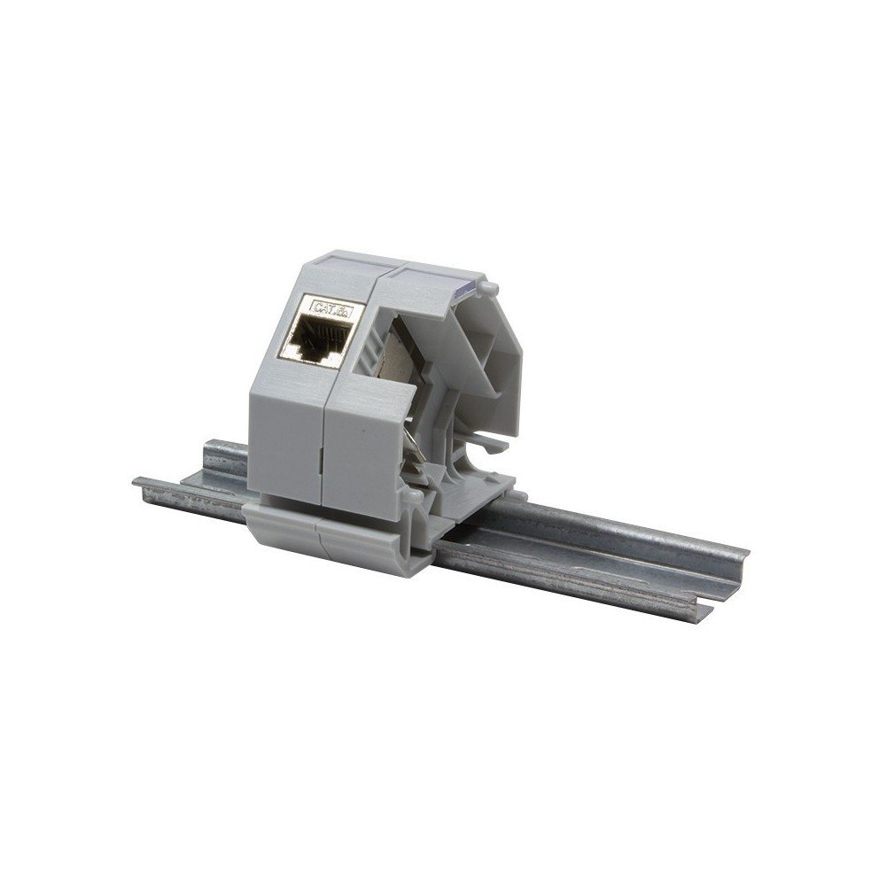 Kab24® Keystone DIN Rail Adapter für Hutschienenmontage (Netzwerk ...