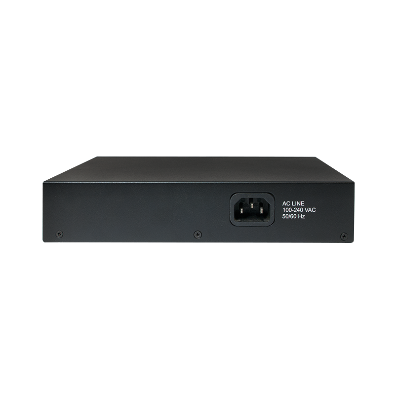5-Port Netzwerkverteiler / Switch 10/100 MBit/s mit 4 PoE+ Ports ...