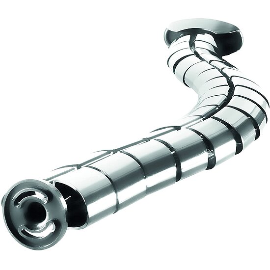 Kabelkanal flexibel 720 x 75 mm (15 Gelenke) silber (Werkstatt) - kab24.de