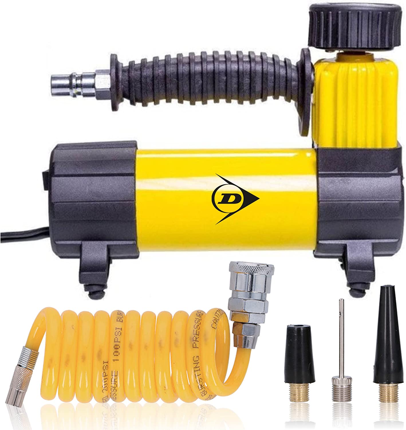 Dunlop Automotive - Mini-Kompressor 12 Volt - Betrieb über ...