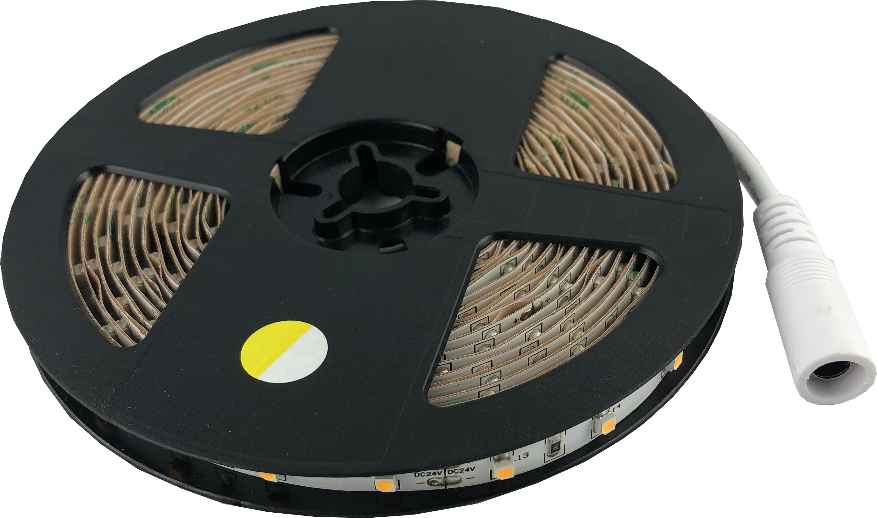 24V LED Stripe Streifen 8mm breit 5m lang IP20 warmweiss 300 LED's Typ ...