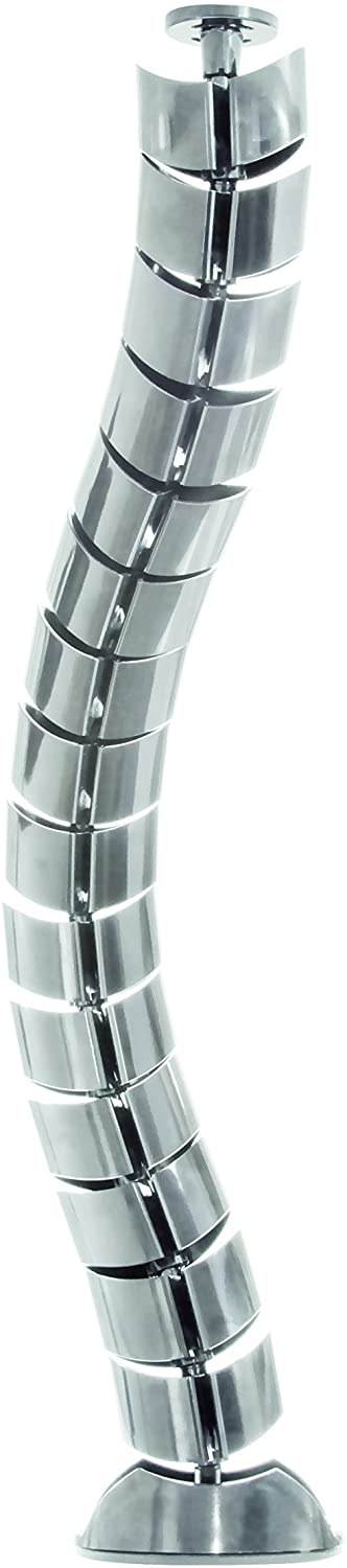 Kabelkanal flexibel 720 x 75 mm (15 Gelenke) silber (Werkstatt) - kab24.de