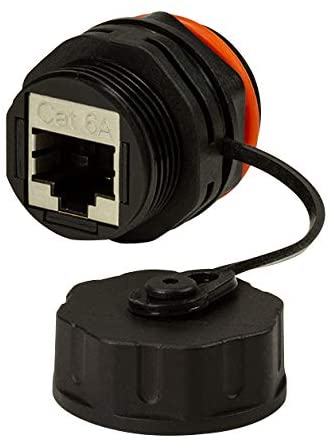 Cat6a Netzwerk Einbaubuchse Rj45 IP68 short type (Netzwerk) - kab24.de