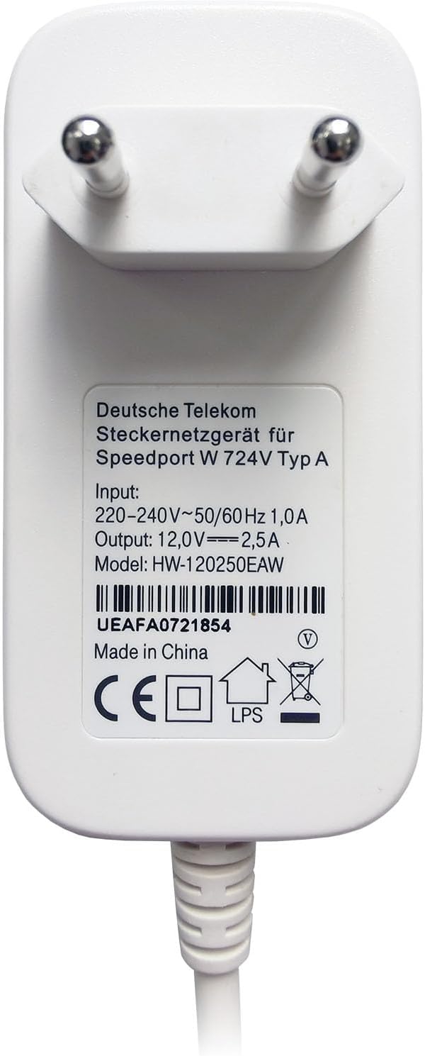 Original Speedport W 724V Netzteil für Typ A Power Supply Adaptor HW ...